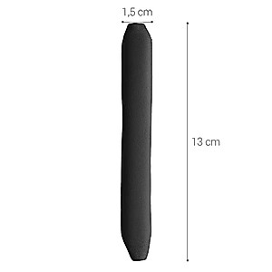 kwmobile Headband Cushion Pad Compatible with Bose On-Ear 2 (OE2 & OE2i) / SoundTrue - Headphones PU Leather Cushion - Black