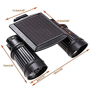 ALOOVOO 14 LED Solar Lamp PIR Motion Detector Door Wall Light Outdoor Wall Lamp Security Spot Lighting LED Dual Light