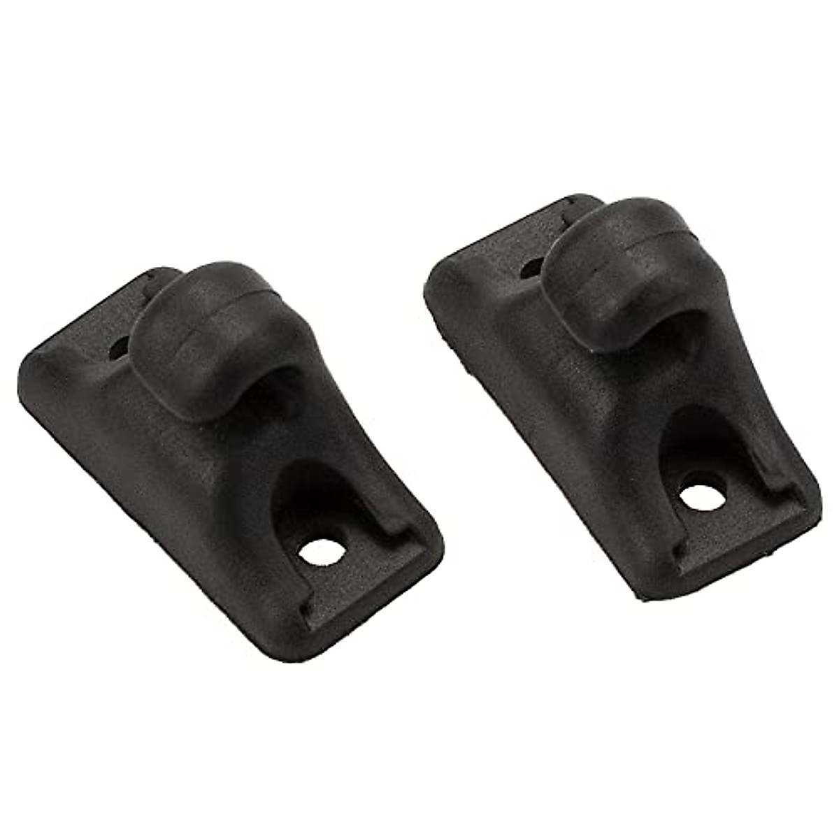 RLB-HILON Sun Visor Clip 94473143900 Compatible with Porsche 924 944 968, Sun Visor Retainer Clip, Black Color, 2PCS