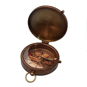 Leadership Compass Gift | Unique Engraved Award/Retirement Gift (Leadership Compass)
