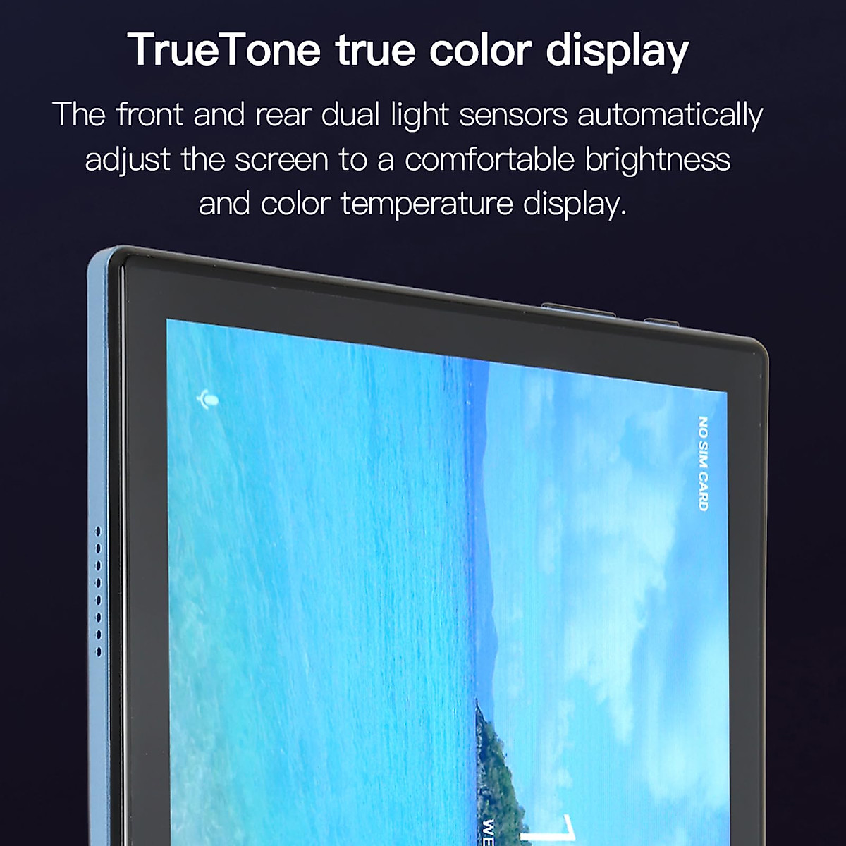 DAUZ 10.1 Inch Tablet, 100-240V FHD Tablet 4G Network 8MP Front 16MP Rear for Home (US Plug)