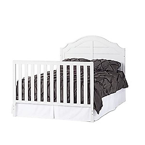 Child Craft Penelope 4-in-1 Convertible Crib, Matte White