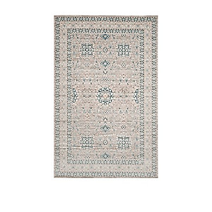Safavieh Archive Collection 8' x 10' Grey/Blue ARC671A Vintage Oriental Area Rug