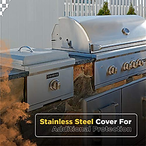 Coyote Built-In Single Side Burner, Natural Gas - C1SBNG