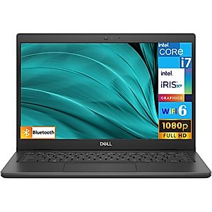 Dell Latitude 3420 Business Laptop 14.0" FHD Display (Intel i7-1165G7 4-Core 2.80GHz, 16GB RAM, 512GB PCIe SSD, Intel Iris Xe, WiFi 6, Bluetooth 5.2, Webcam, RJ-45, Micro SD Reader, Win 10 Pro)