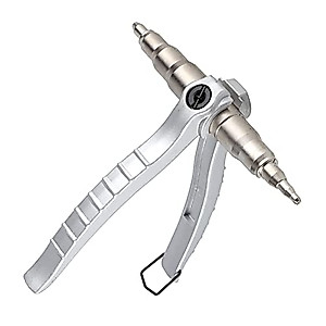 TOPINCN Tube Expander, Stainless Steel Manual Copper Tube Expander Universal Hand Refrigeration Tools Air Conditioner Maintain Repair Tube Expander