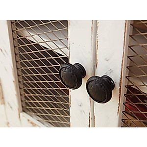 Signature Design by Ashley Wystfield Farmhouse End Table with Storage, Distressed White & Brown Finish