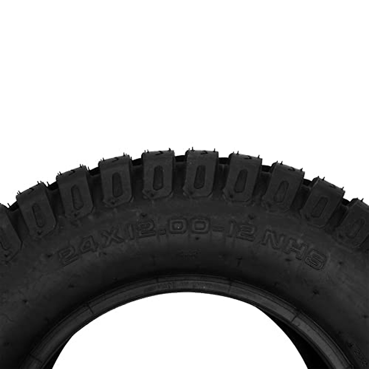 Parts-Diyer 2 PCS 24x12-12 Lawn & Garden Mower Golf Cart Turf Master Tires Tubeless 6 Ply Load Range C