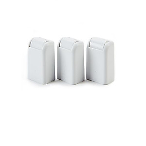 Clean + Easy Large Roller Heads for Roll-On Wax Refill, Disposable and Easy to Attach, for Easy Wax Application on Legs and Body, At-home, Self and DIY Waxing, Travel-size, 3 Roller Heads - 1 Pack