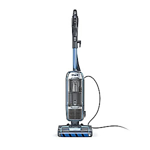SHARK AZ1501 Apex Powered Lift Away Upright Vacuum with DuoClean & Self-Cleaning Brushroll, Crevice Tool, and Pet Multi-Tool for a Deep Clean on Above Floors, Blue (Renewed)