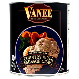 Entree Country Style Sausage Gravy,lb. 10 Can -- 6 Per Case