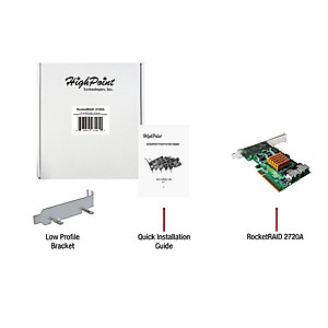 High Point Highpoint RocketRAID 2720A 8-6GB/s SAS Port Raid HBA