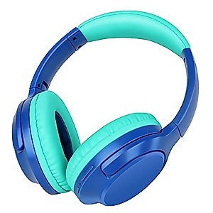 FFZ Kids Headphones Wireless, Bluetooth Headphones for Kids with Volume Limited, Adjustable Over Ear Headphones Built in Microphone Bluetooth 5.3 for Boys Girls, School, Travel, iPad, Tablet, PC