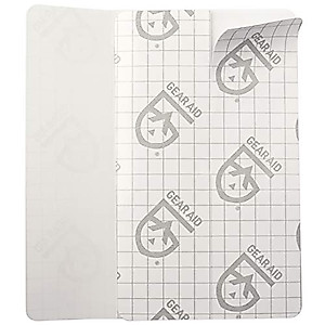 GEAR AID Tenacious Tape Flex Patches for Vinyl and Fabric Repair, Clear, Two 3" x 5" patches (10800)