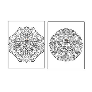 125 Mandalas: An Adult Coloring Book Featuring 125 of the World’s Most Beautiful Mandalas for Stress Relief and Relaxation (Mandala Coloring Books)