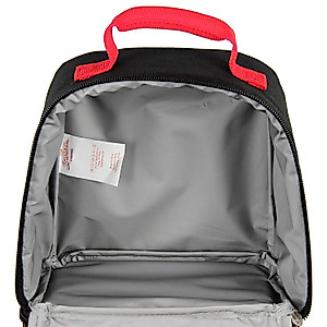 Marvel Spider-Man Comic Superhero Dual Compartment Soft Lunch Bag Box Tote Kit