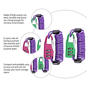 Garneck 1 Set 2pcs Lock Electric Car Steel Wire Lasso