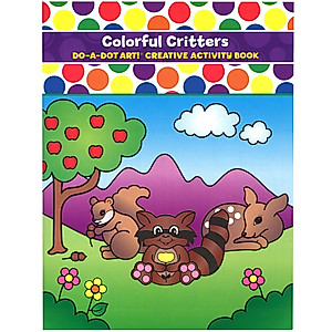 Colorful Critters Do-A-Dot Art Creative Activity Book