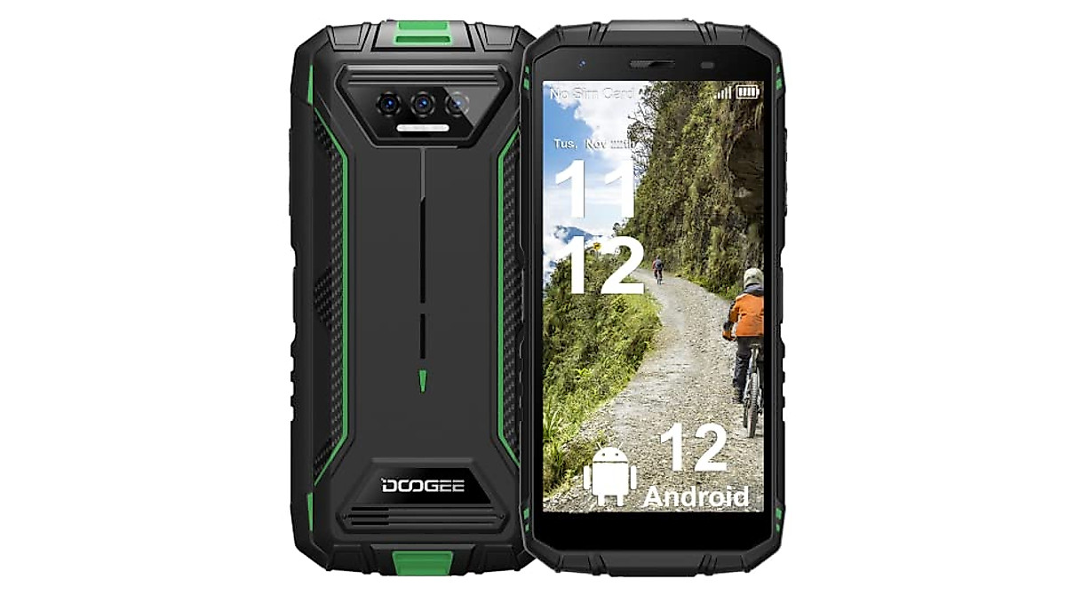 DOOGEE S41 Rugged Phone - Unlocked, Waterproof, 6300mAh
