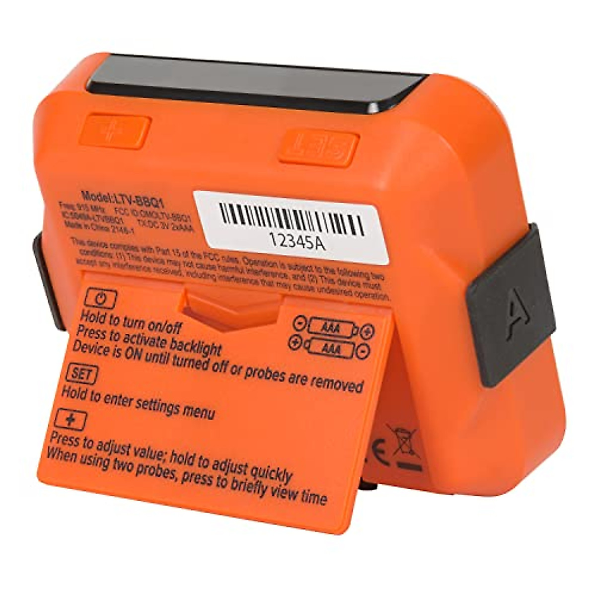 La Crosse Technology LTV-BBQ1-INT Wireless Barbecue Thermometer with 2 Probes