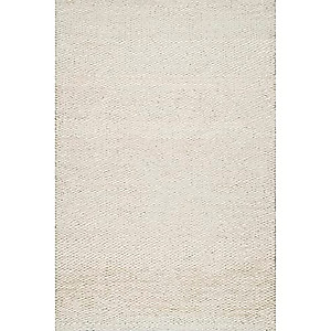 nuLOOM Hailey Hand Woven Jute Area Rug, 8' x 10', Off-white