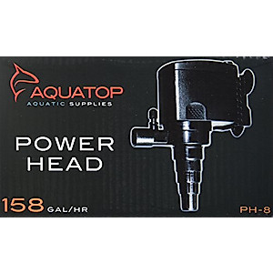 Aquatop 39001810: Pump MaxFlow Power Head 211Gph