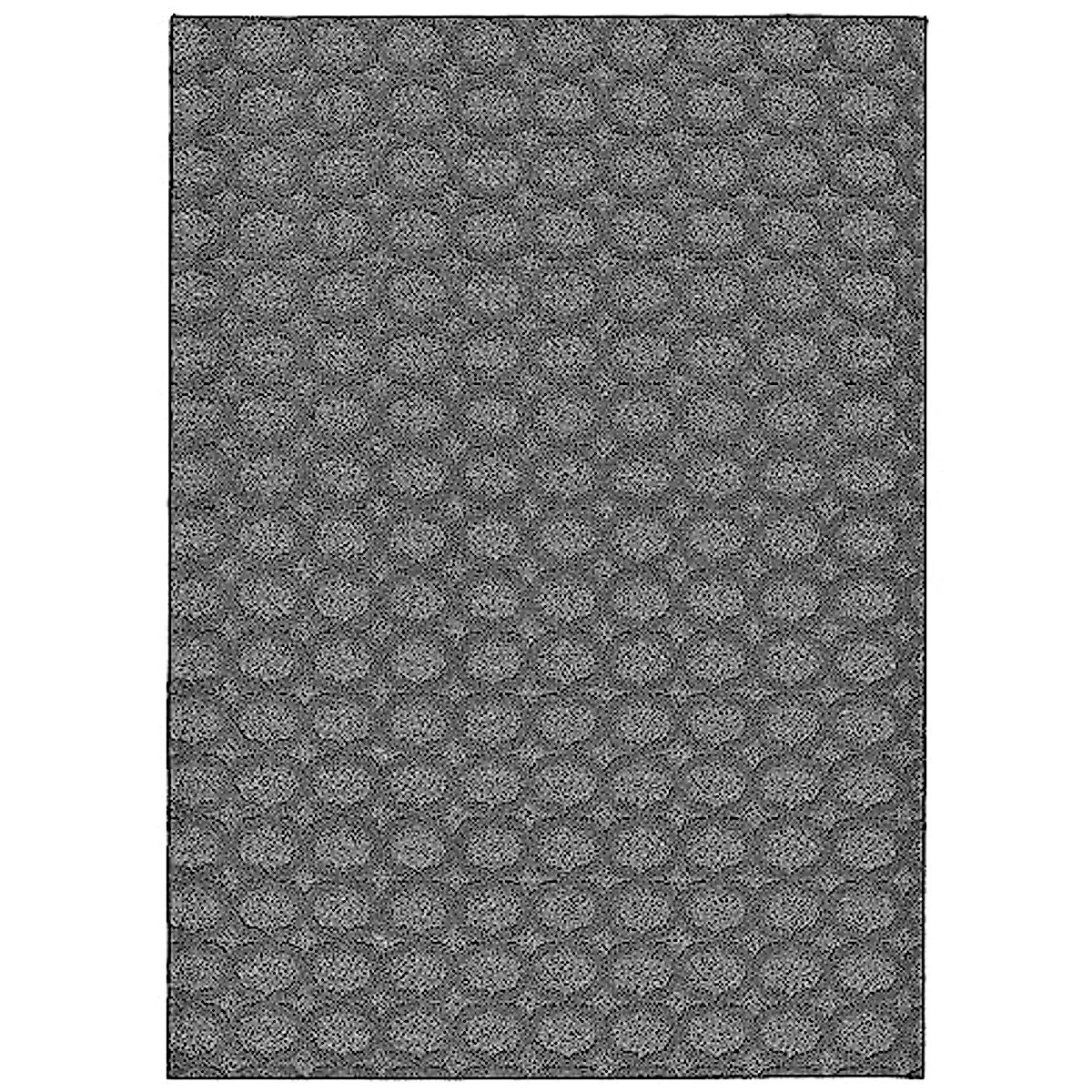 Garland Rug Garden Trellis 5 ft. x 7 ft. Indoor/Outdoor Area Rug Heather Gray