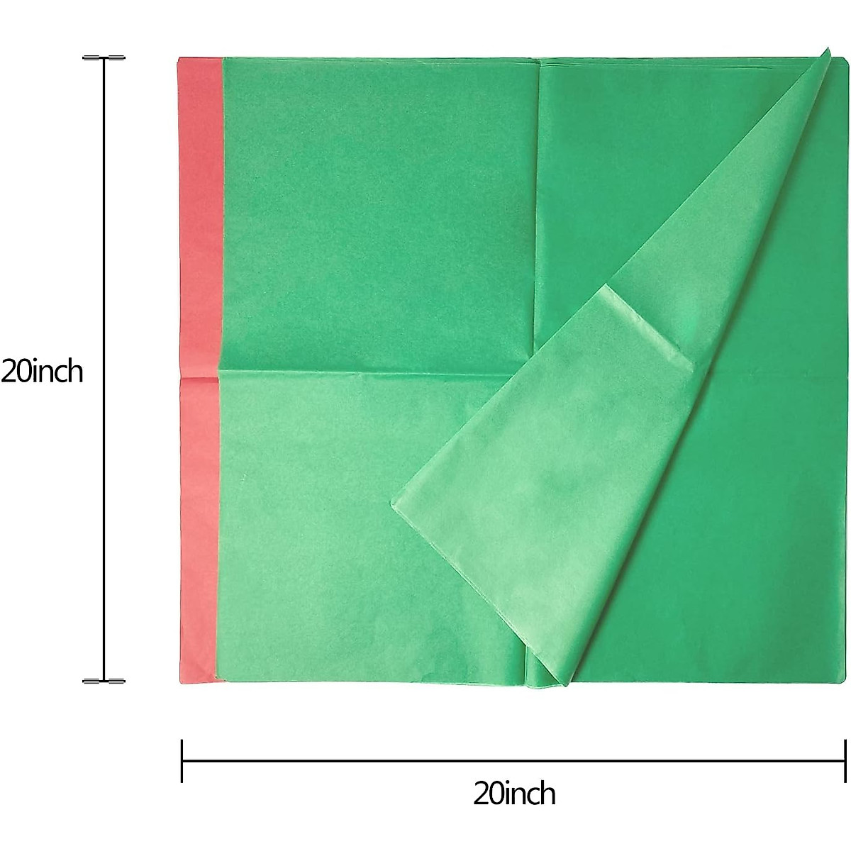 Simetufy Christmas Tissue Paper for Gift Bags, 84 Sheets 20 x 20 Inches Christmas Wrapping Paper, Gift Wrapping Christmas Tissue Paper Sheets Bulk for Christmas, Birthday, Holiday Decor and DIY Crafts