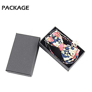 Bowtie Cat Collars Breakaway with Bell, Adjustable Cute Kitty Collars Safety Buckle Kitten Collar for Cat Puppy 7.5-11in (20)