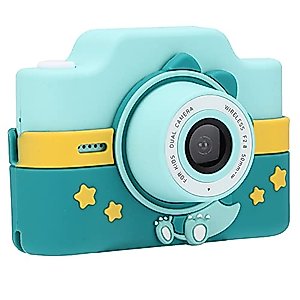 Kids Selfie Camera Sturdy Portable Face Recognition Digital Video Cameras for Toddler