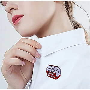 Don't hate me because I'm a little cool Words Enamel Pin Socially Awkward Badge Bag Clothes Lapel Pin Punk Jewelry Gift for friends