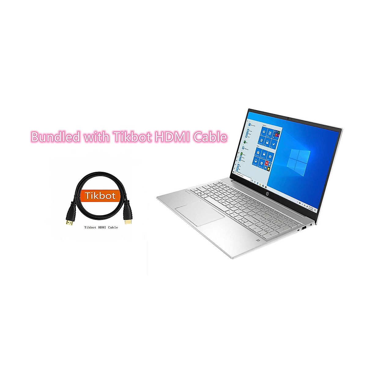 HP Pavilion 15-inch Laptop, 15.6” FHD IPS Touchscreen Laptop, i5-1135G7(>i7-1065G7), Intel Iris Xe Graphics, Wi-Fi 6, Webcam, USB-C, HP Fast Charge, Windows 10 Home (16GB RAM | 512GB PCIe SSD + HDMI)