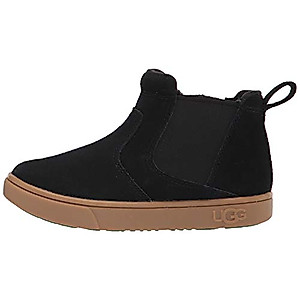 UGG Unisex-Child Hamden Ii Sneaker, Black, 7 Toddler US