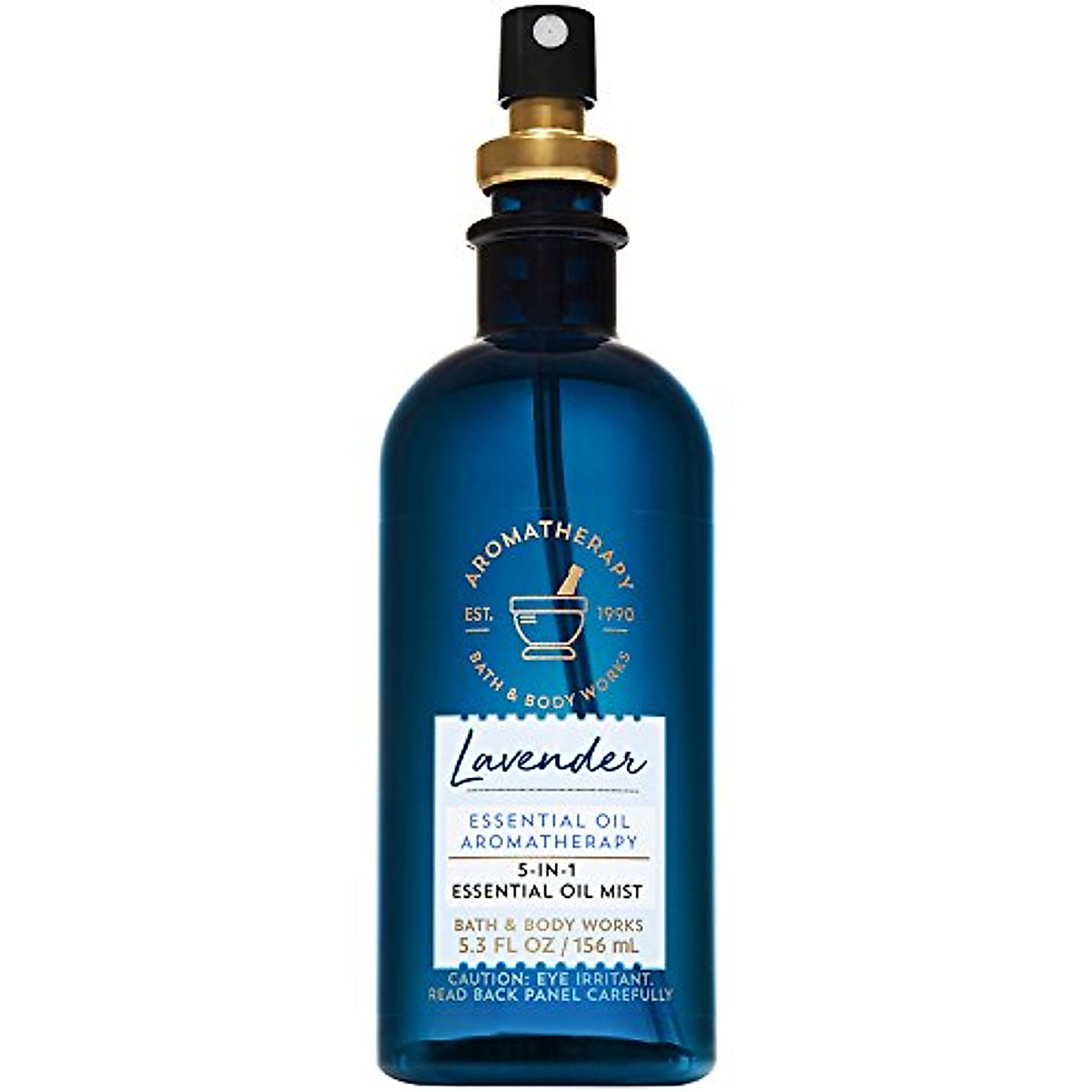 Bath & Body Works Aromatherapy Lavender 5-in-1 Essential Oil Mist, 5.3 Fl Oz