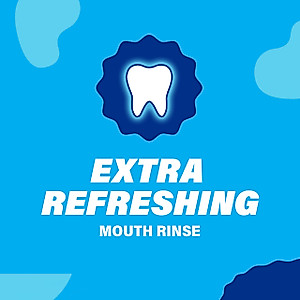 ACT Restoring Fluoride Mouthwash 33.8 fl. oz. Strengthens Tooth Enamel, Cool Mint