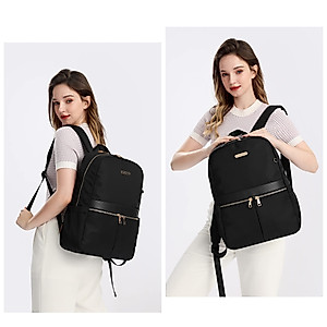 ALLYOUGER Fashionable Waterproof Women's Backpack, Suitable for Middle and High School Students and College Students, Accommodates 14-inch Laptop, a Must-Have for Traveling