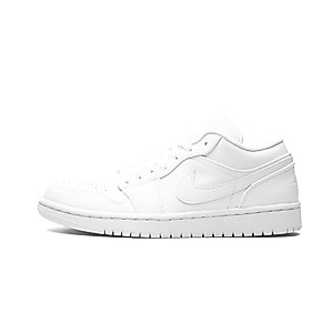 Jordan Womens WMNS Air 1 Low AO9944 111 Triple White - Size 6.5W