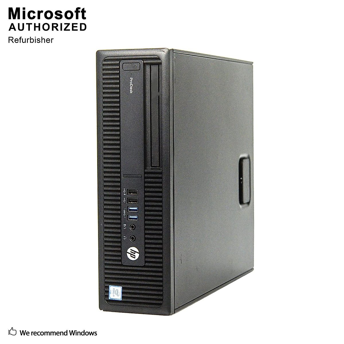 HP ProDesk 600 G2 Small Form Factor Business Desktop Computer, Intel Quad Core i5-6500, 12GB DDR4, 1TB SSD, WiFi, BT 4.0, VGA, DP