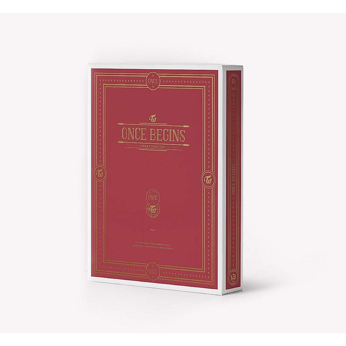 JYP Entertainment Twice - Twice FANMEETING Once Begins DVD 2Discs+Photobook+Photocards+Postcard