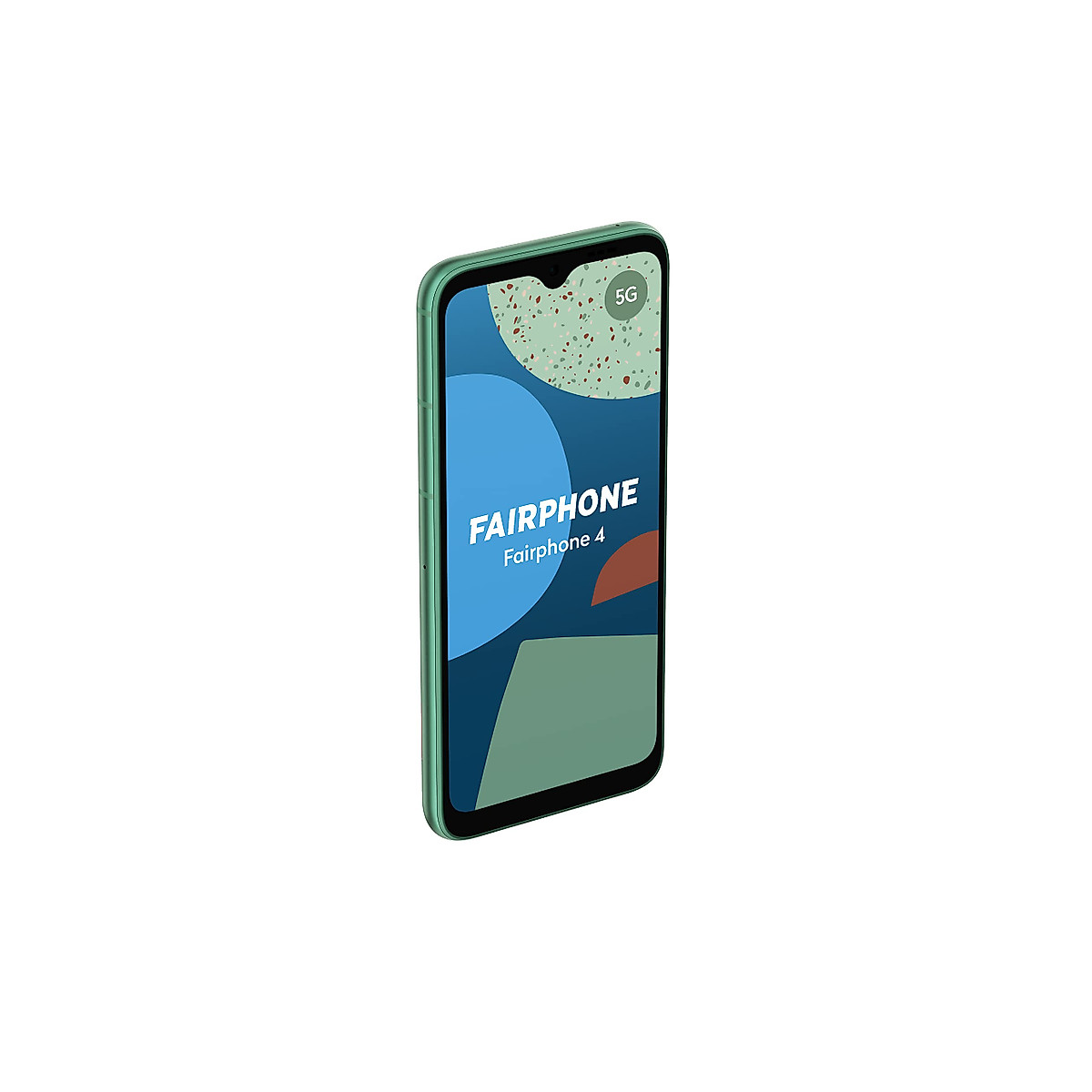 Fairphone 4 Dual-SIM 256GB ROM + 8GB RAM (GSM Only | No CDMA) Factory Unlocked 5G Smart Phone (Speckled Green) - International Version
