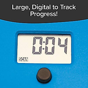 As Seen On TV BluTiger Seated Elliptical Machine - Burn Calories While Working, Reading & Watching TV - Large Pedals - Digital Display - Easily Assembles in Minutes - All Fitness Levels