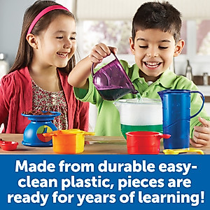 Learning Resources Mix And Measure Activity Set, 22 Pieces, Ages 3+,Experiment Mixing Tools, Science Toys for Kids,Science Experiments