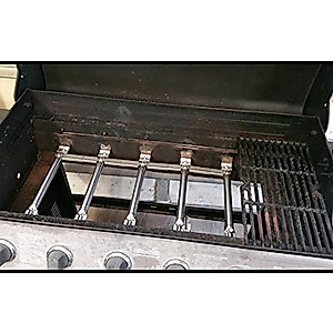 Votenli P9853A (5-Pack) Repair kit Parts (14 5/8" Heat Plate) for Charbroil 463230515, 463230514, 463230513, 463230512, 463230511, 463230510, 463226514,463239915, 463235513, 463234513, 463234512