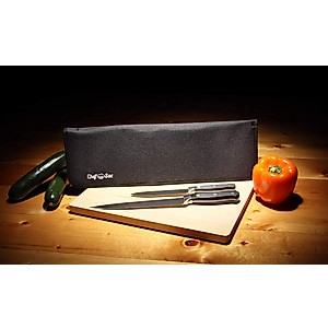 Chef Sac Chef Knife Folder Case Bag with 2-Pack Knife Guards (8.5") Included