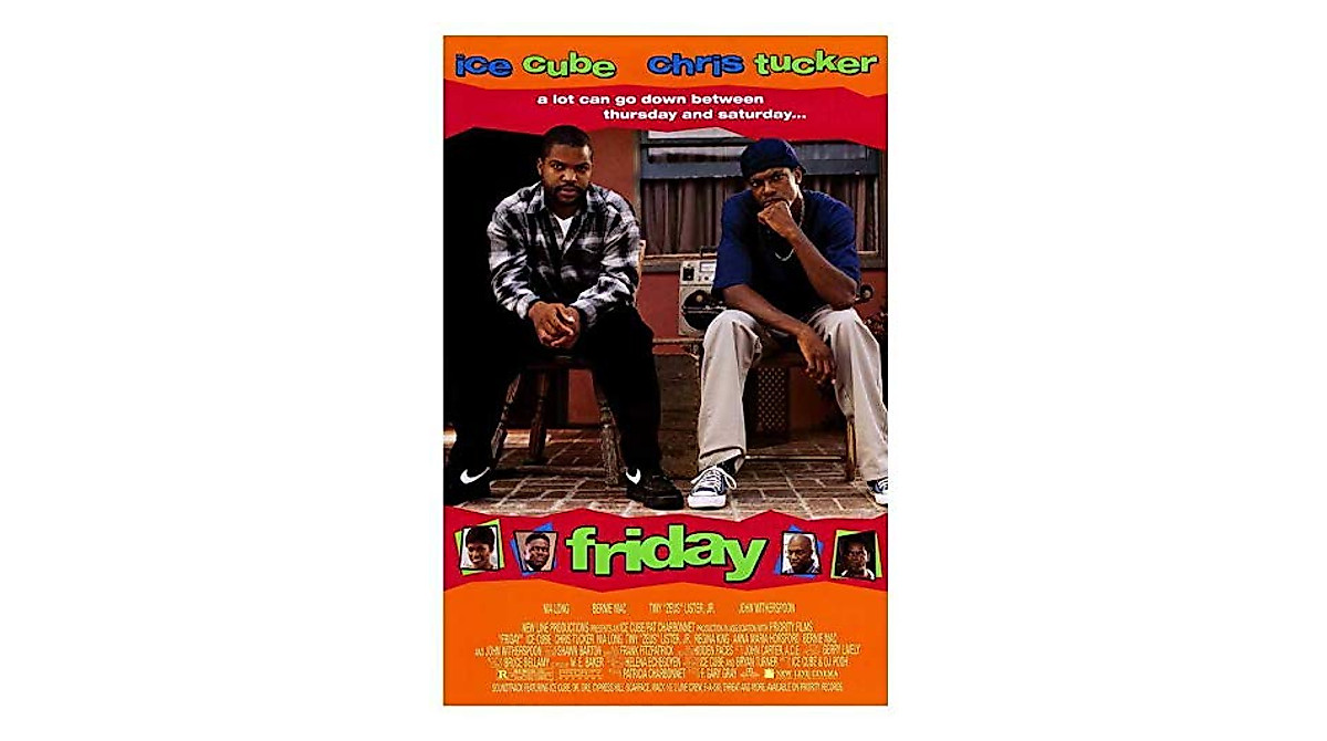 Friday Movie Ice Cube Poster - Vibrant 36x24 Wall Decor