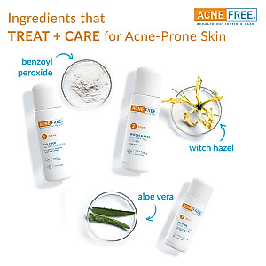 AcneFree 24 Hour Acne Clearing System 1 kit (Pack of 2)