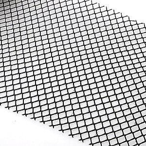 Leefasy Leaf Guard Mesh Roof Leaf Guard Mesh Strainer Anti Clogging with Fixed Hooks Drains Filter Strainer Gutter Protector Screen for Yard
