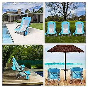 Nice C Beach Chair with Cooler + 2 Pack Beach Chair with Cooler and Umbrella