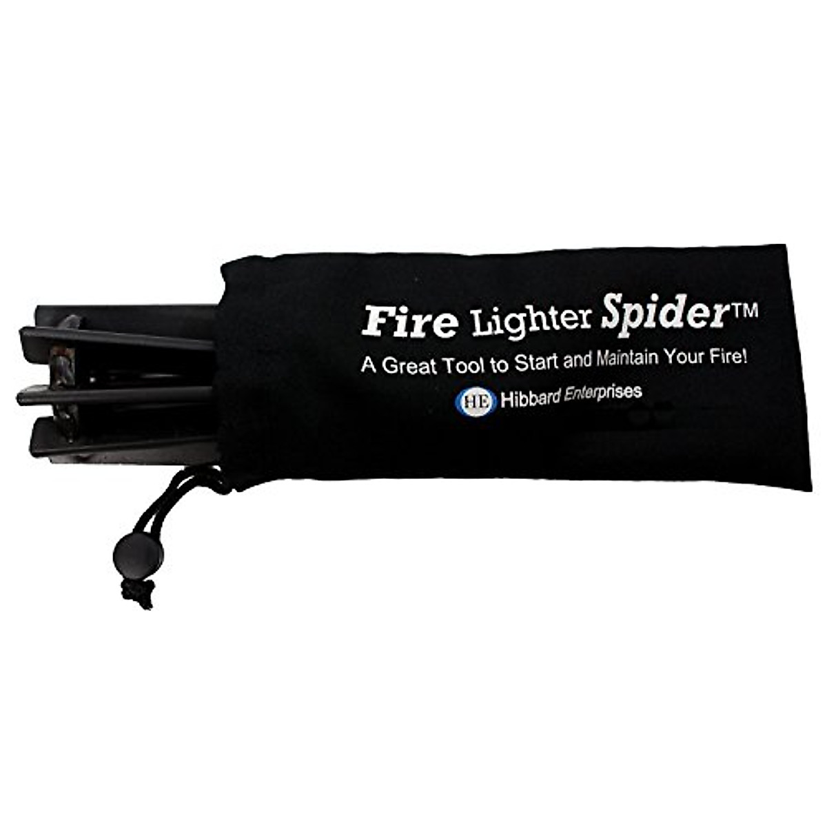 Hibbard Enterprises - Fire Lighter Spider - Outdoor Fire Starter for Kindling and Maintaining Campfire, Fire Spider Tool.