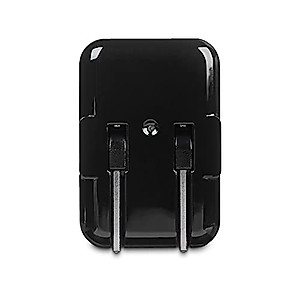 Amazon Basics 12W One-Port USB-A Wall Charger (2.4 Amp) for Phones (iPhone 13/12/11/X, Samsung, and more), Black